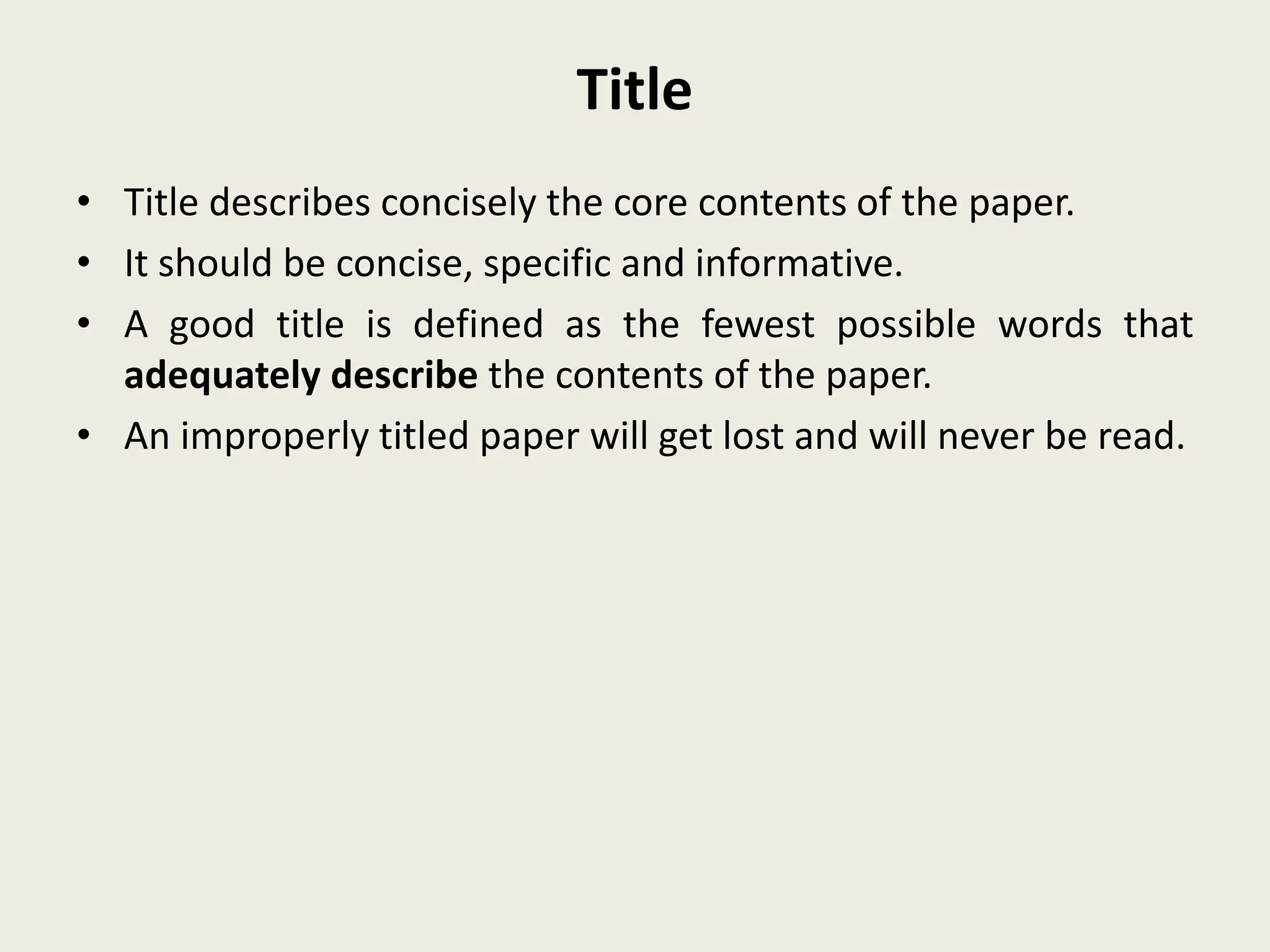 Publishing research papers | PPTX
