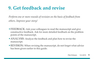 Writing and publishing | PPT