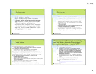 IHTE academic publishing strategy example | PPT