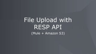 File Upload with RESP API | PPTX