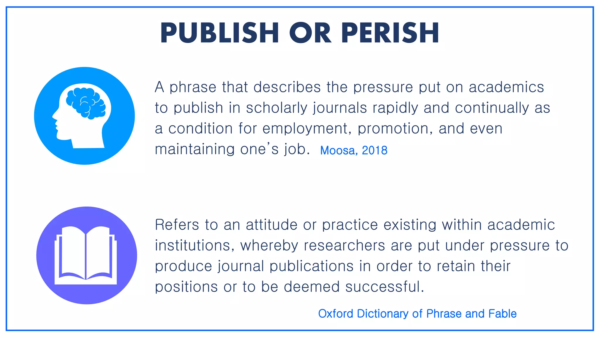 Publish or Perish | PPTX