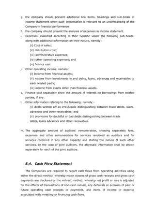 Preparation of financial statements in pakistan | DOC