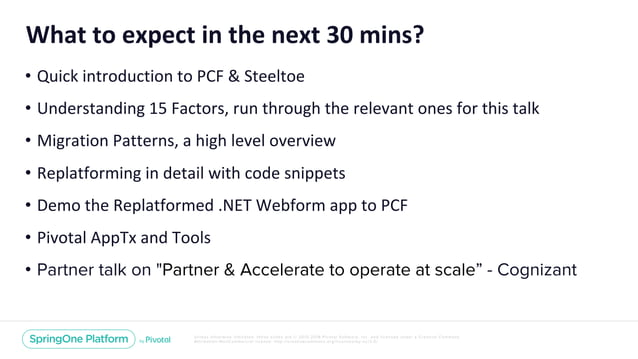 Re-Platforming Legacy .Net Applications to PCF Using Modernized ... Re-Platforming Legacy .Net Applications to PCF Using Modernized ...