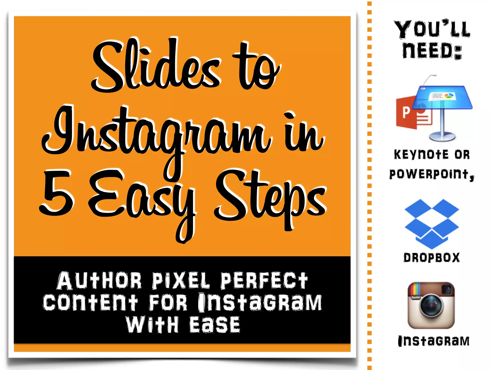 Publish slides to instagram in 5 easy steps | PDF