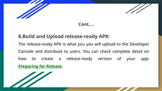 Publishing your android app on google play store .pptx