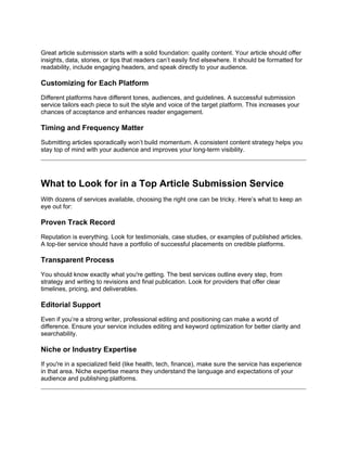 Publish Your Article with the Best Submission Services.docx