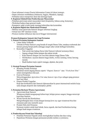 Publis Promosi Kabupaten Samosir Halimatu Sakdiah.docx