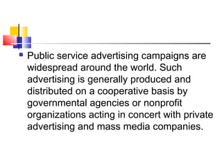 Publis Service Advertisement | PPT