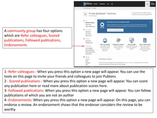 How To Create and Use Publons Account | PDF
