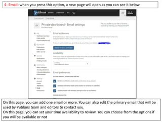 How To Create and Use Publons Account | PDF