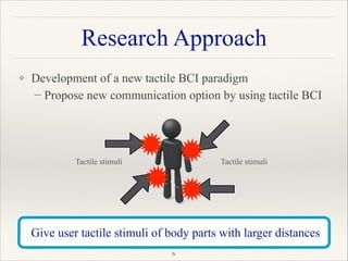 Spatial tactile brain-computer interface paradigm by applying vibration stimulus to large body ...