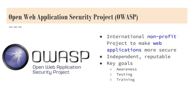 OWASP Top 10 - 2017 Top 10 web application security risks | PPT