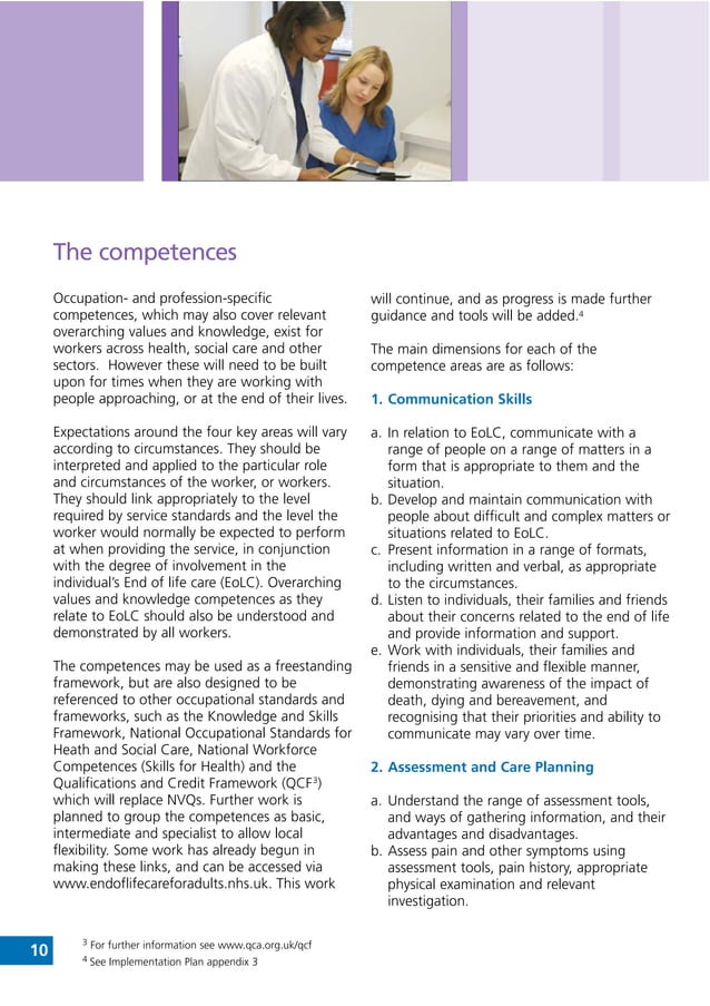 Common Core Competences and Principles | PDF