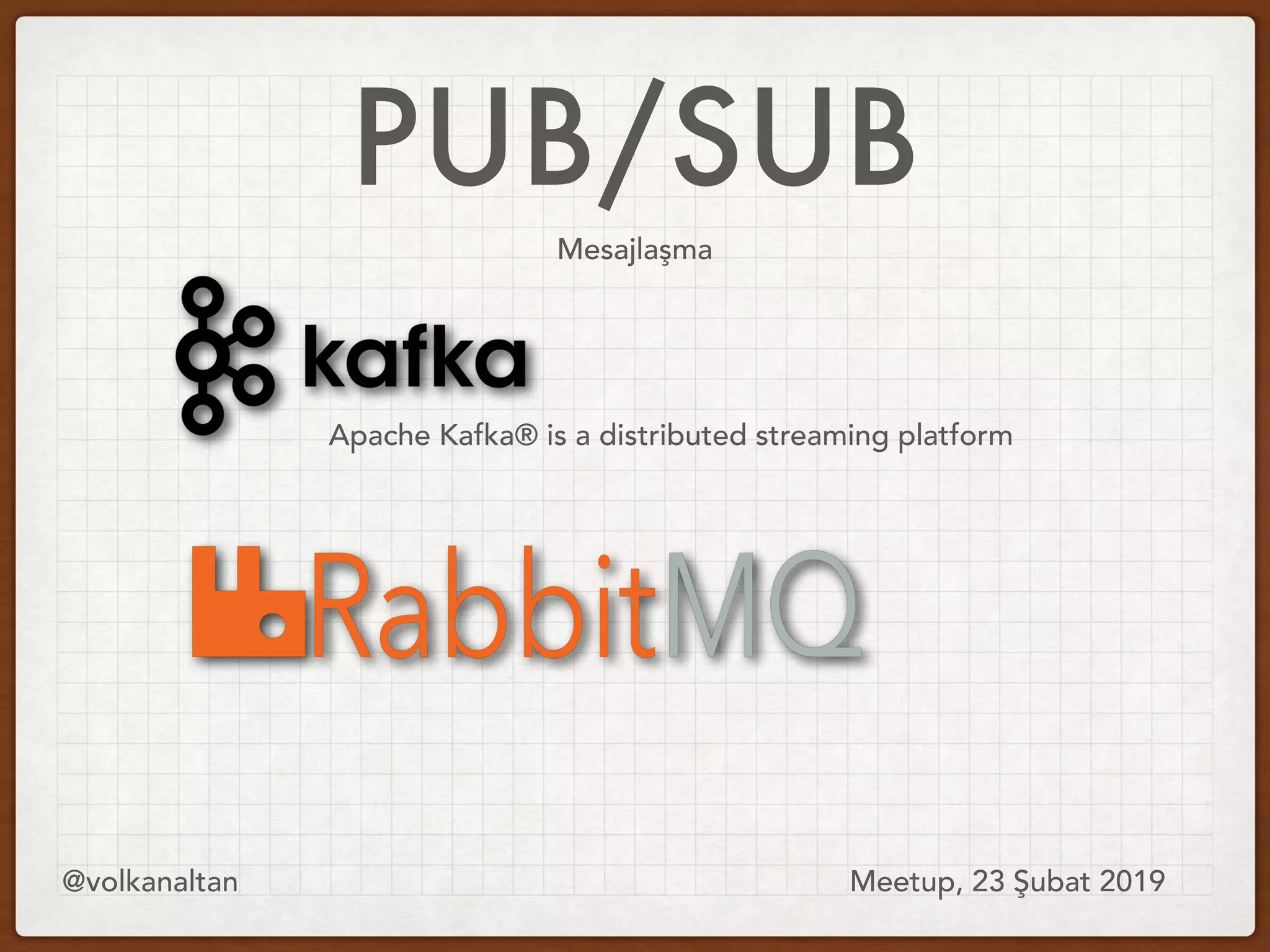 Pub/Sub Temelleri Ve Apache Kafka | PPT | Free Download