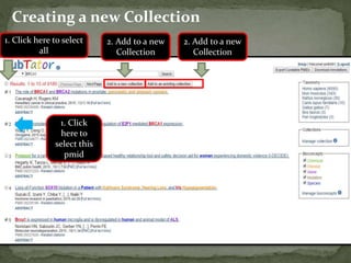 Pub tator a web based tool for assisting manual biocuration | PPT