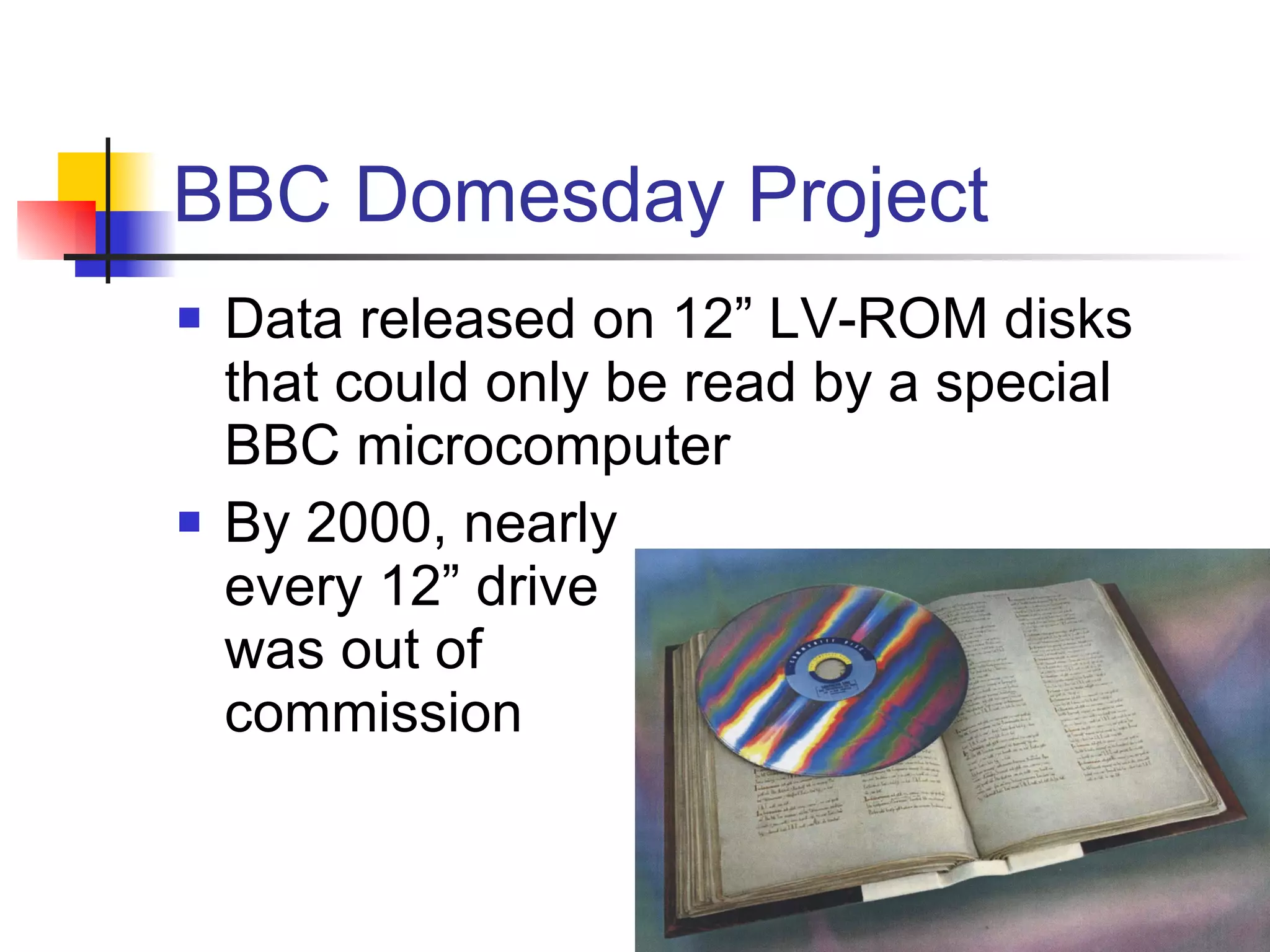 Digital Preservation Project | PPT | Data Storage and Warehousing | Computing