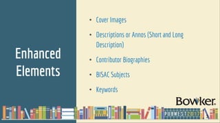 Enhanced Metadata for Discovery -- Beyond the Basics | PPTX