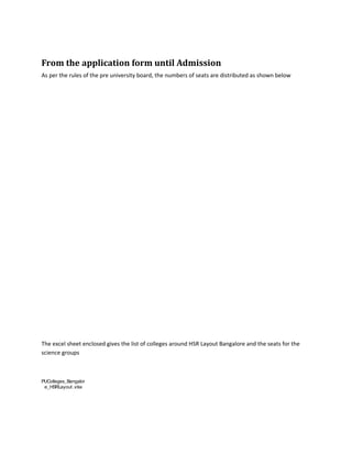 Puc admission guidelines | DOC