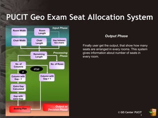 Pucit Seat Allocation System | PPTX