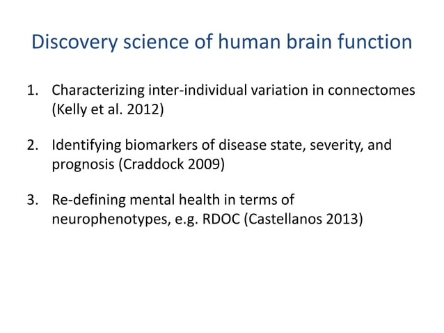 Computational Approaches For Mapping The Human Connectome Ppt