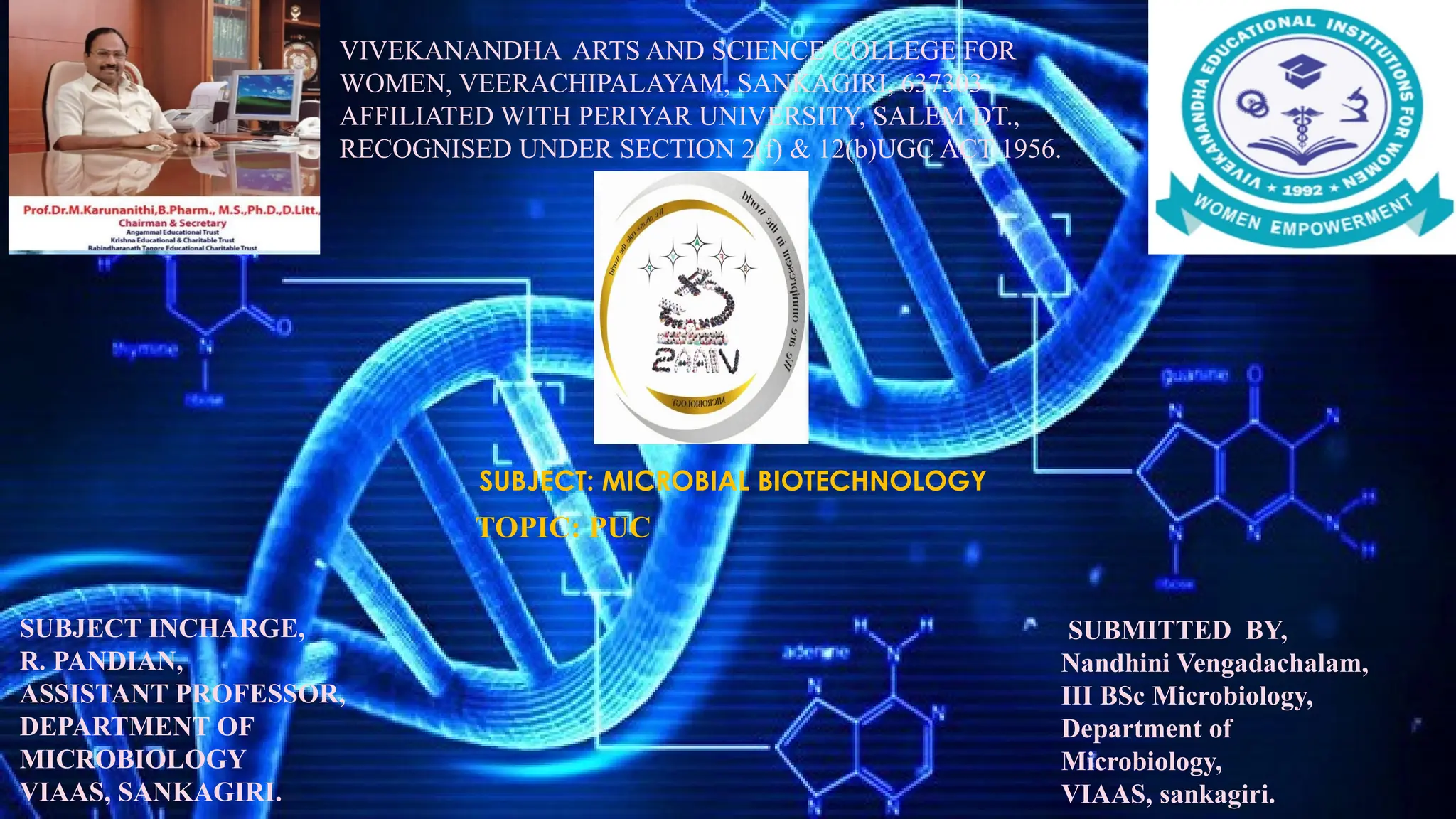 pUC Vectors - pUC 8,18,19 Microbial biotechnology | PPTX | Biological ...