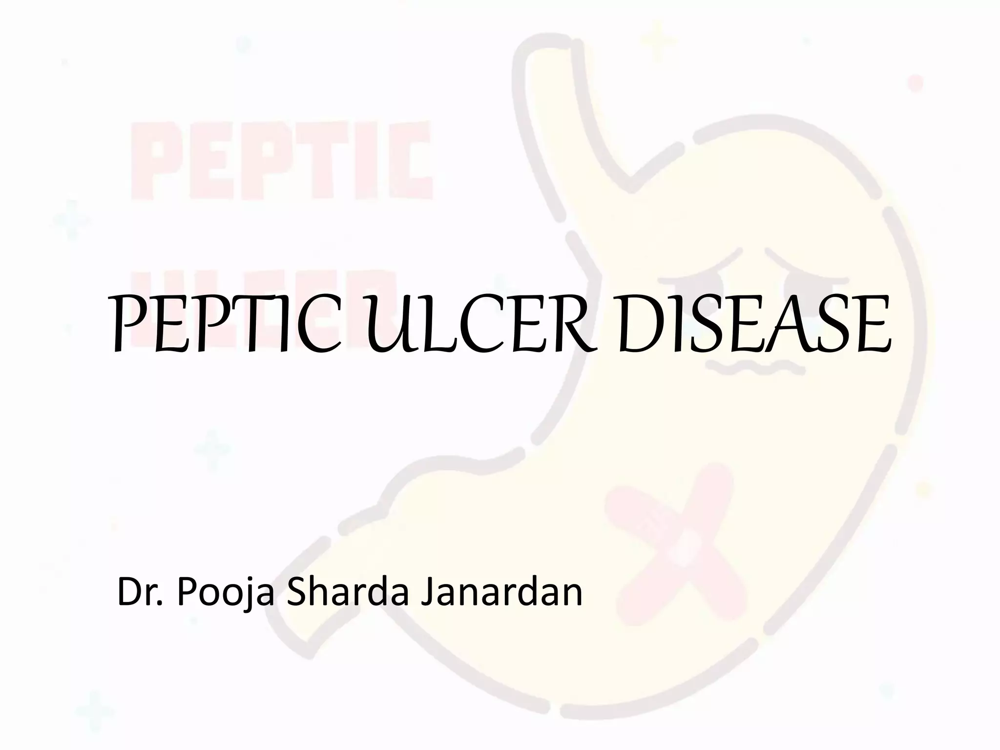Peptic Ulcer Disease | PPT