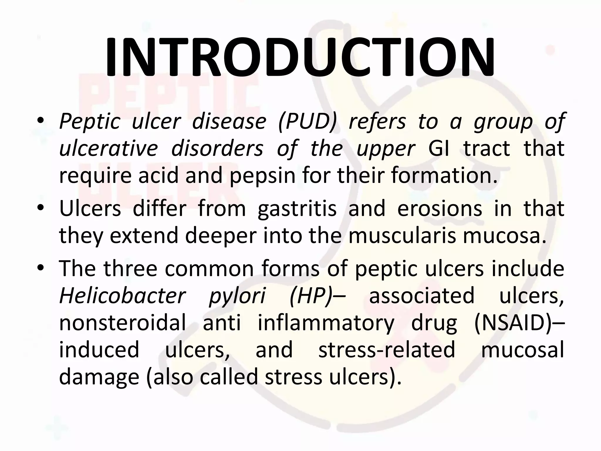 Peptic Ulcer Disease | PPT