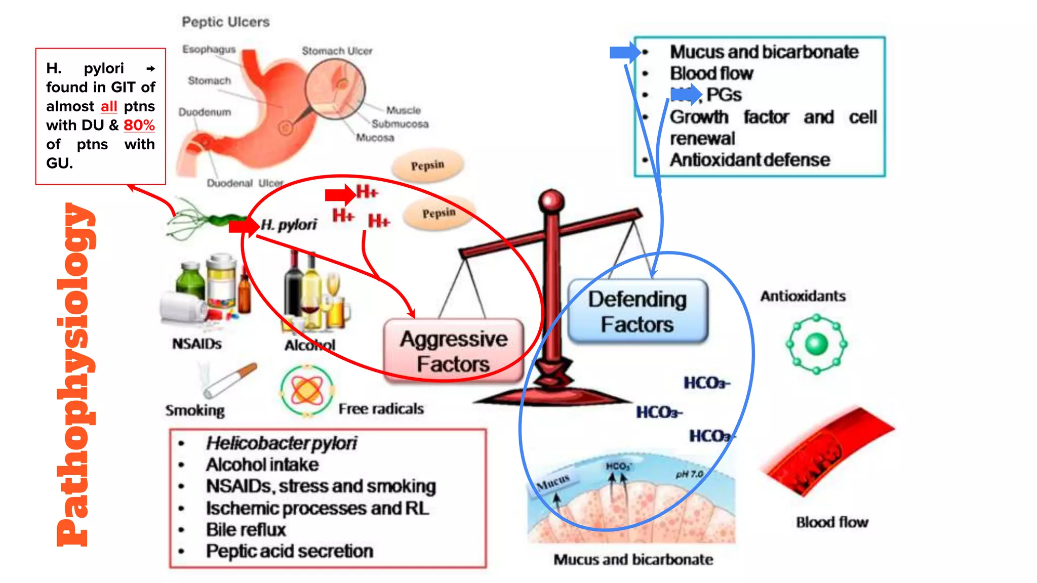 Pharmacology of anti ulcer drugs | PPTX