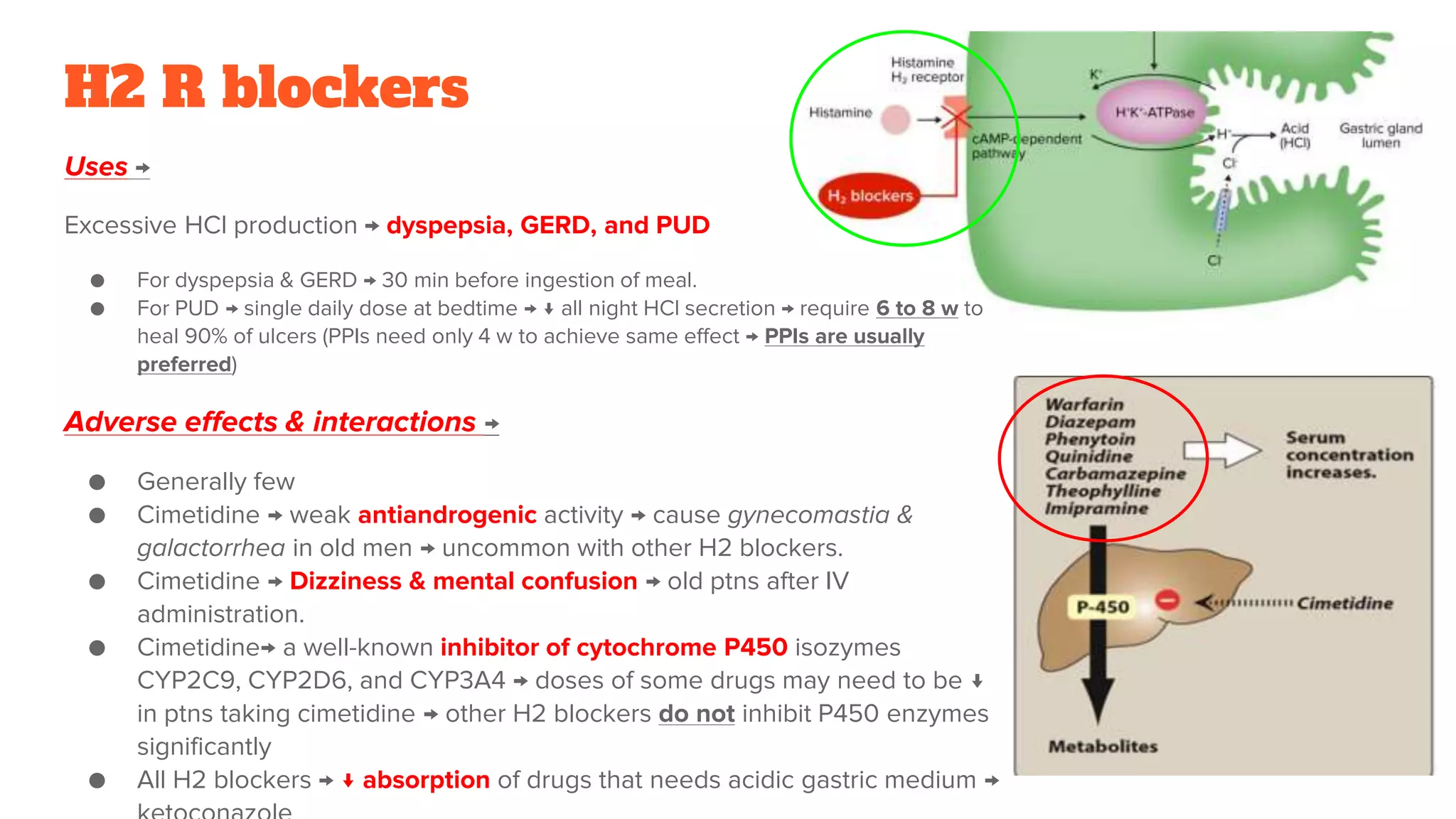 Pharmacology of anti ulcer drugs | PPTX