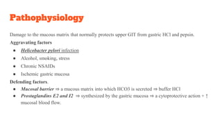 Pharmacology of anti ulcer drugs | PPTX