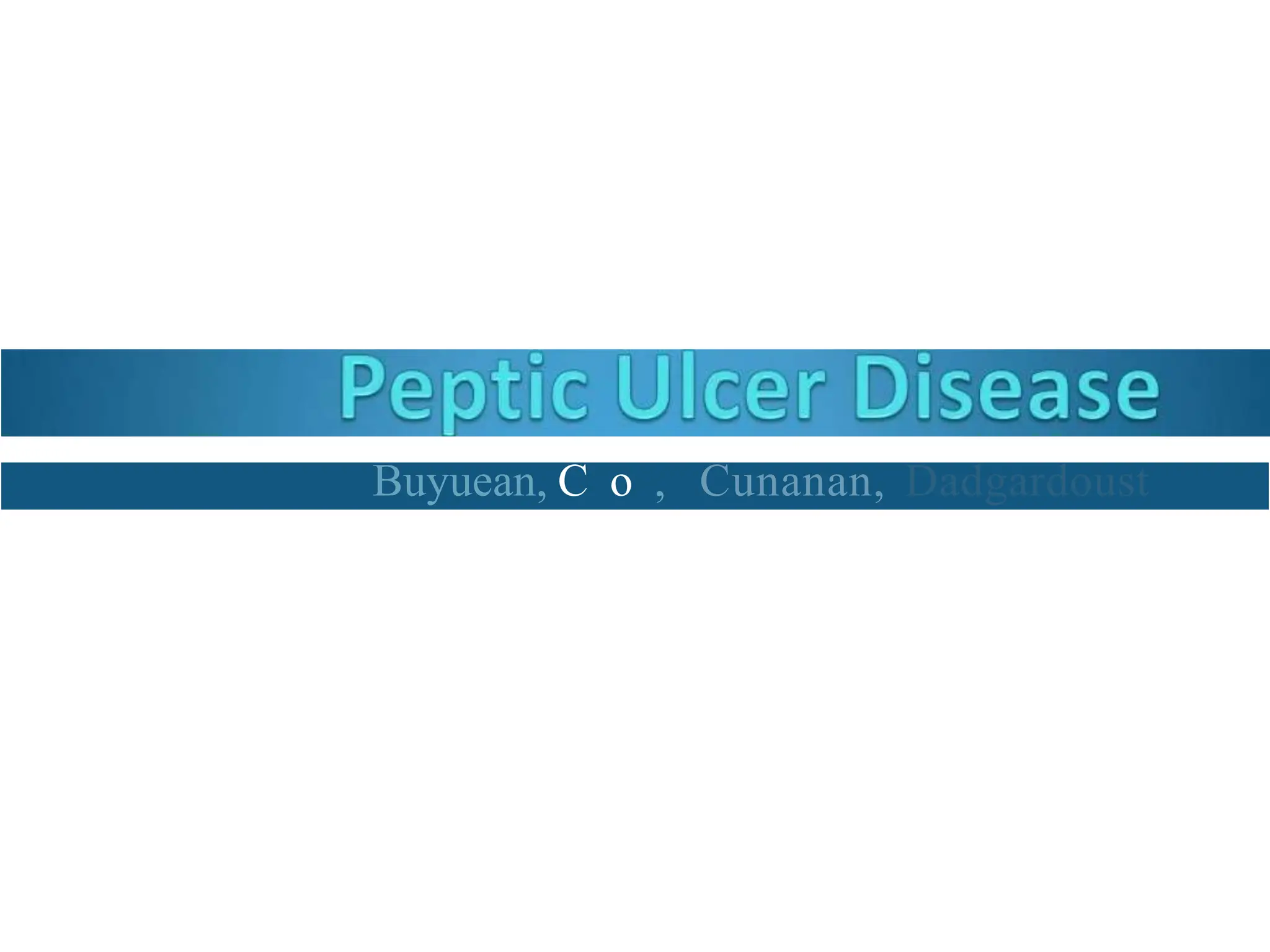PUD.pptx peptic ulcer disease biochemistrymedicine | PPT