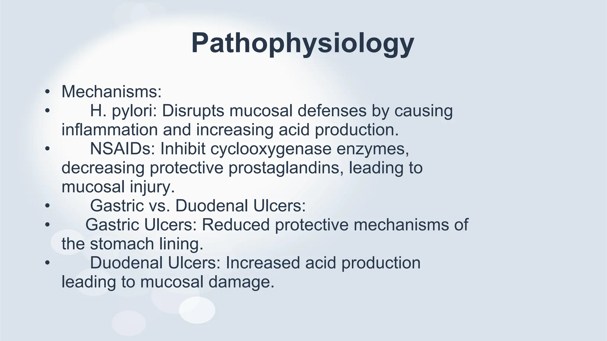 Peptic Ulcer disease (paeds medicine) Dr saad | PDF