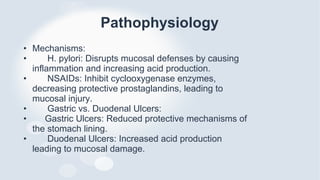 Peptic Ulcer disease (paeds medicine) Dr saad | PDF