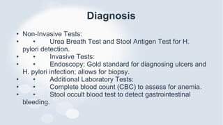 Peptic Ulcer disease (paeds medicine) Dr saad | PDF