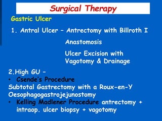 Peptic ulcer disease-child surgery | PPTX