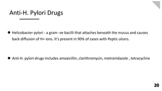 Pharmacotherapy of Peptic Ulcer Disease.pptx