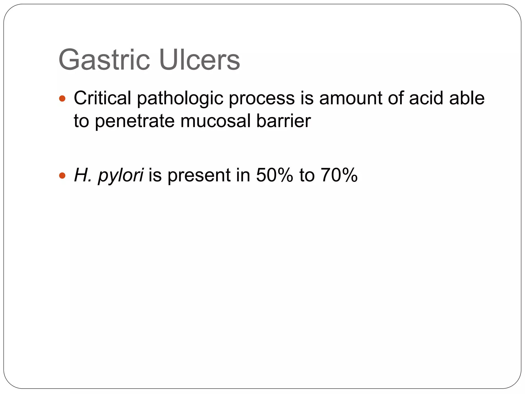Peptic ulcer disease | PPTX
