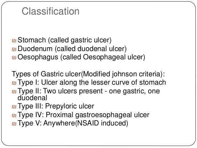 Peptic ulcer disease