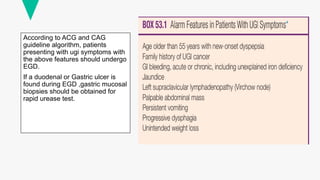 Peptic ulcer diseases introduction management | PPTX