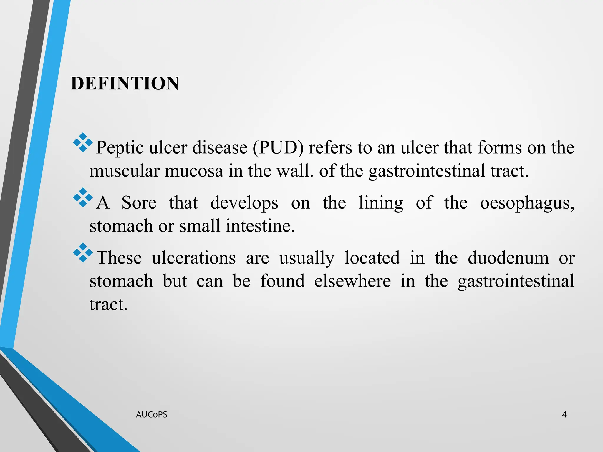 Pharmacotherapy and Pathophysiology of Peptic ulcers | PPTX | Digestive ...
