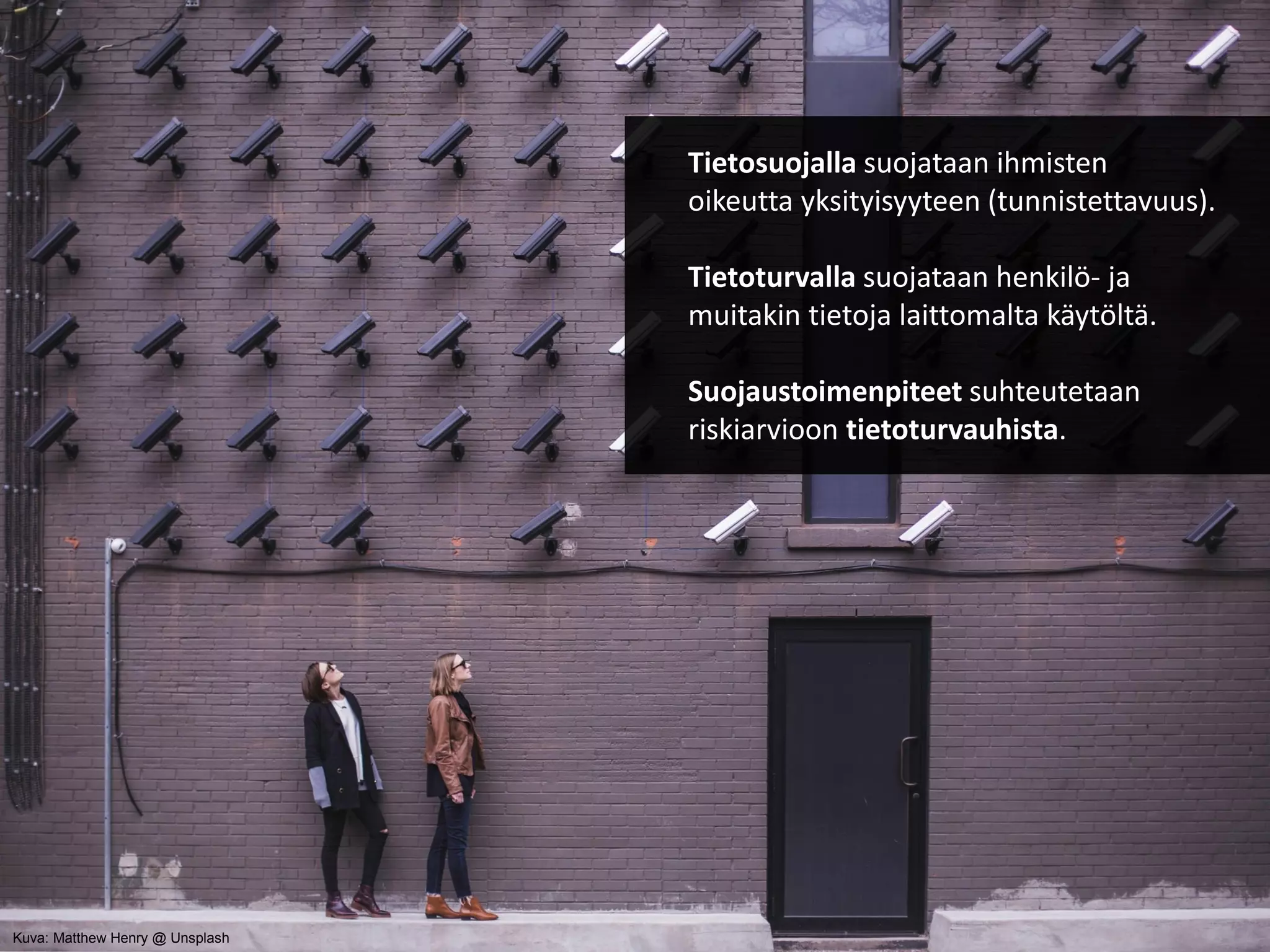 Tietosuoja ja tietoturva opetuksessa | PPT