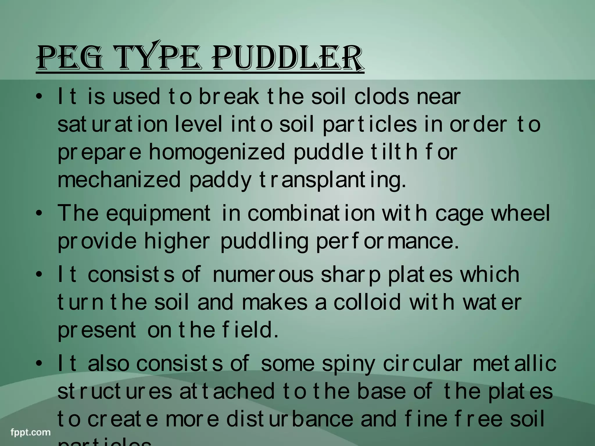 Puddlers | PPT