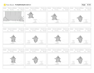Puddy Muddy Short Film 2023 storyboarding | PDF
