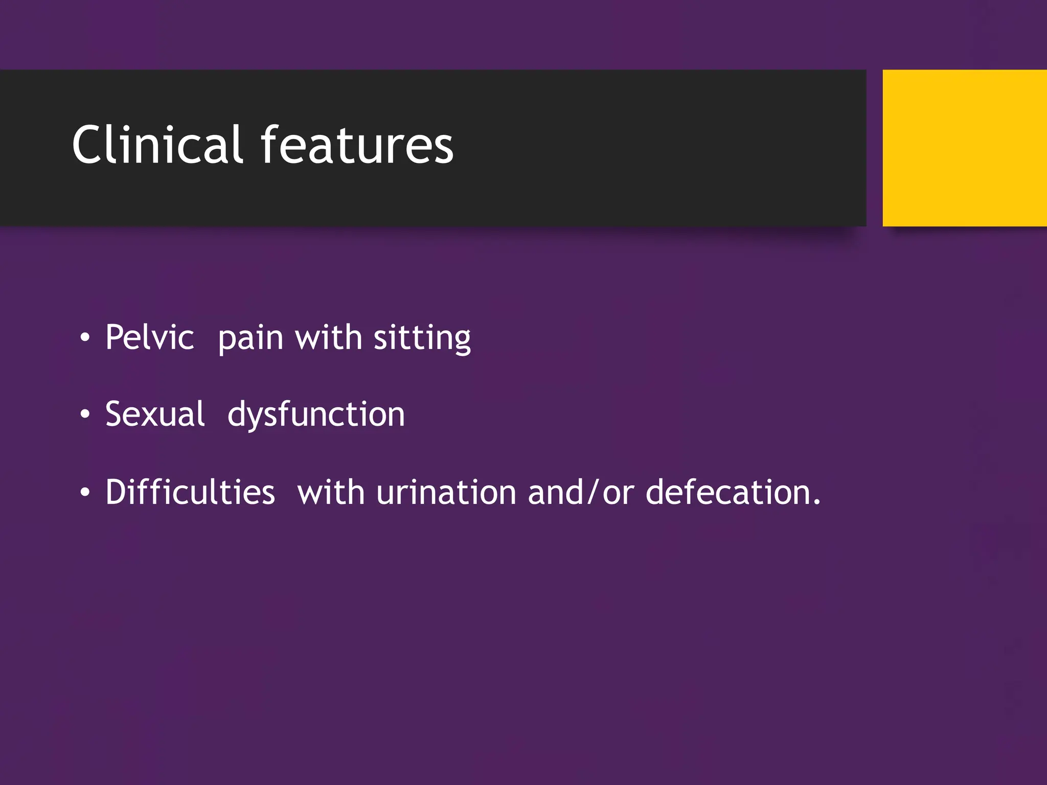Pudendal nerve palsy - causes, symptoms & management | PPTX