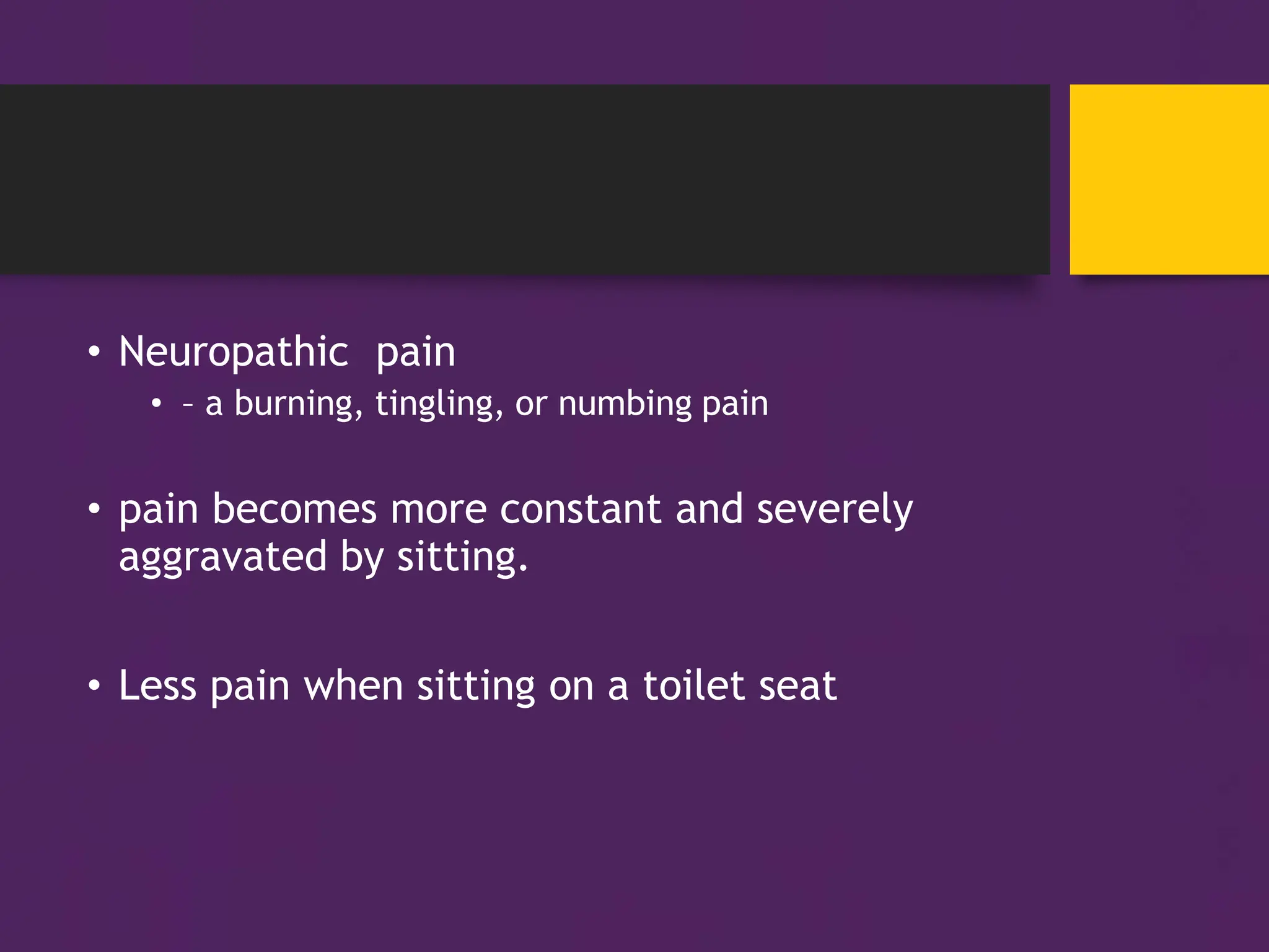 Pudendal nerve palsy - causes, symptoms & management | PPTX