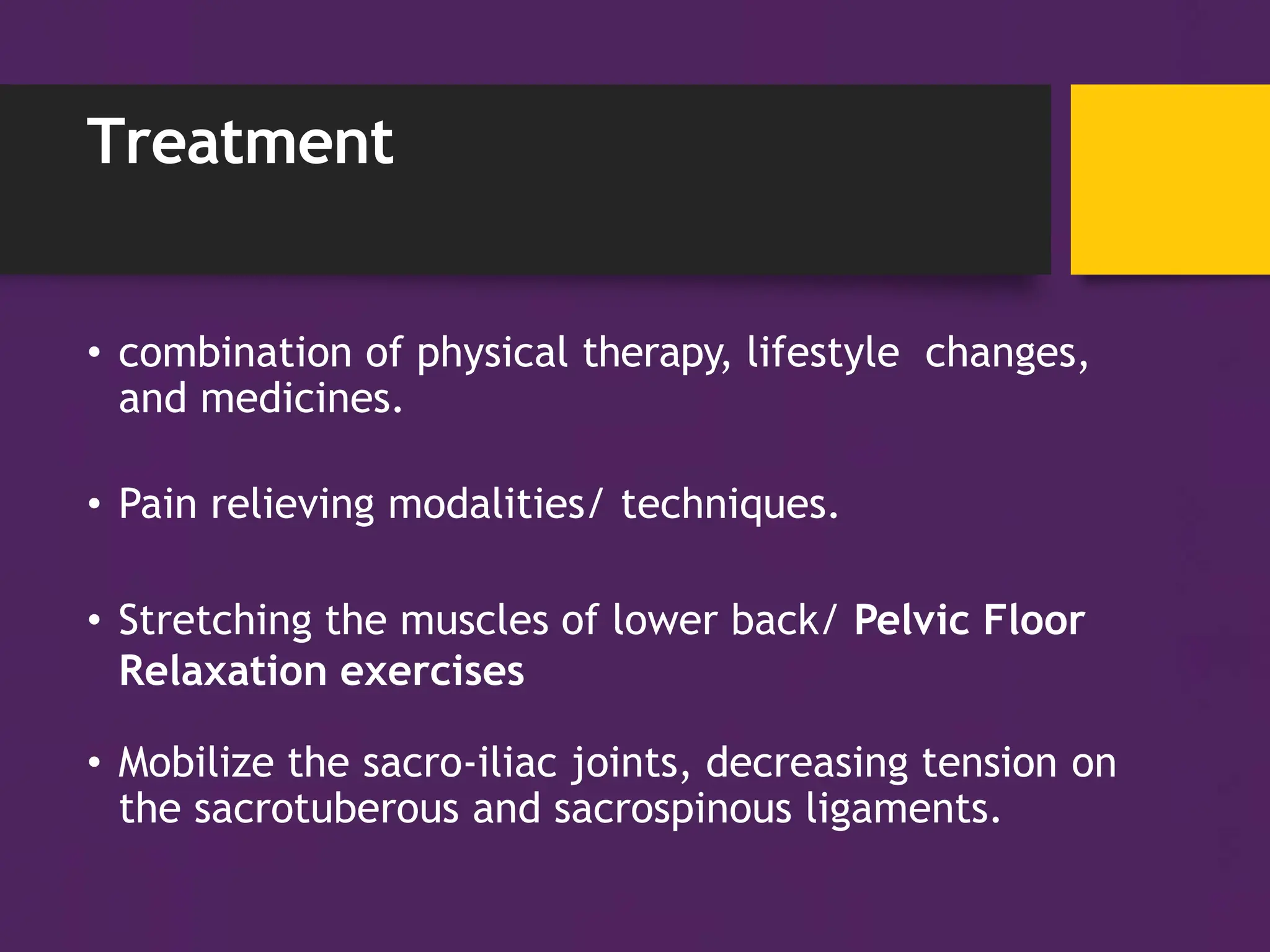 Pudendal nerve palsy - causes, symptoms & management | PPTX