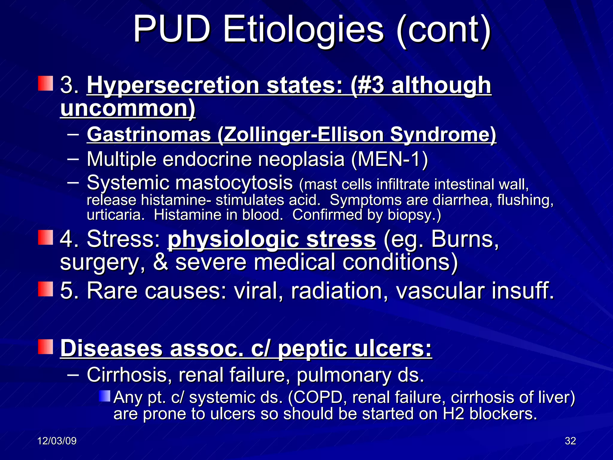 Pud Gastritis Lecture[1] | PPT