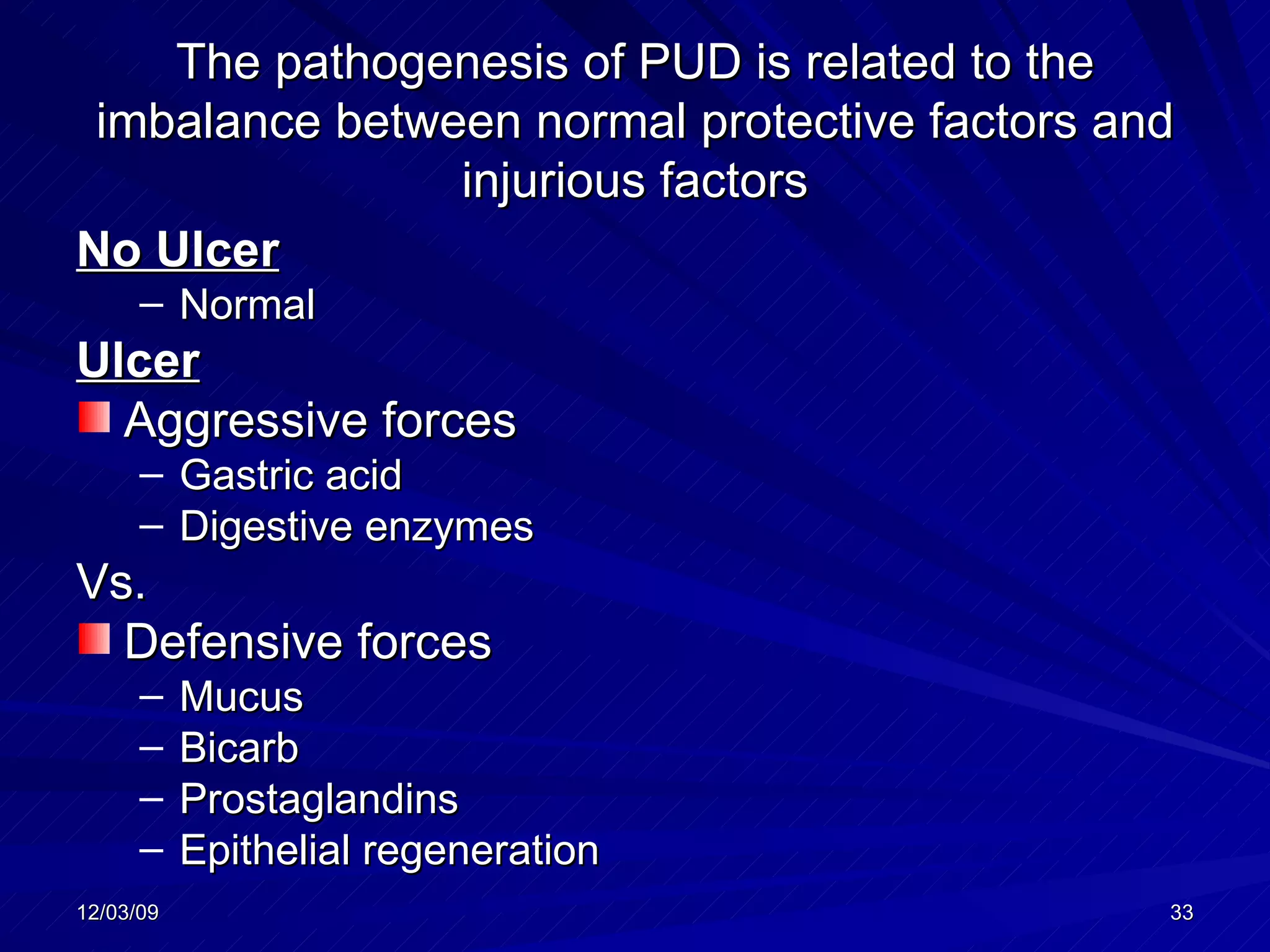 Pud Gastritis Lecture[1] | PPT