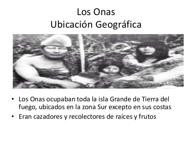 Pueblo indigena los onas
