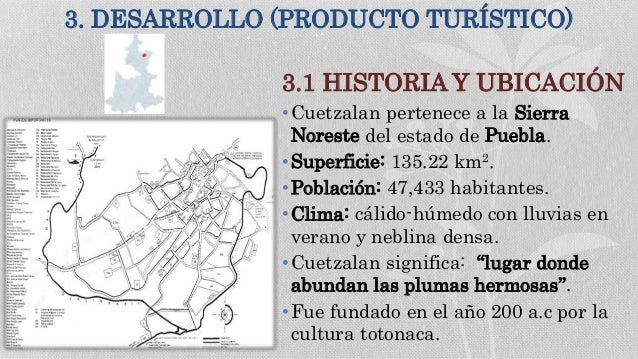 Cuetzalan Puebla Map